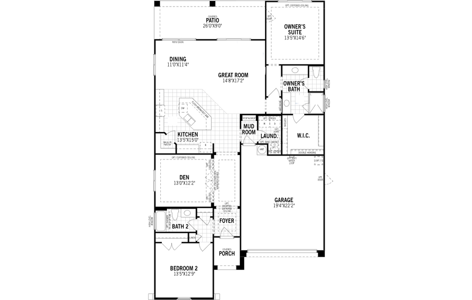 VIEWPOINTE AT VISTOSO TRAILS FLOOR PLAN - Aspect Model